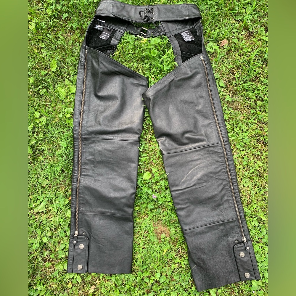 Harley Davidson Leather Riding Chaps - Gem